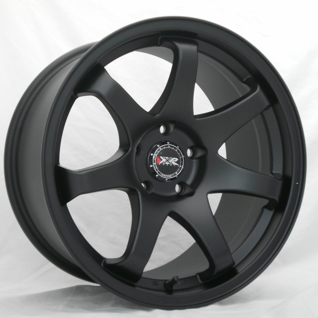 XXR 522 15x8 Matt Black - Grip Tyres & Wheels | Get a Grip!